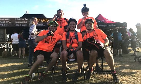 Berry bpi’s mountain bike team raise £3,000 in London to Brighton challenge
