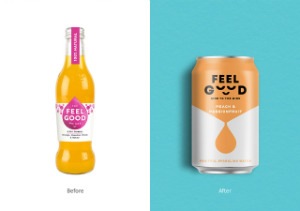 Feel Good Drinks gets a rebrand from The Collaborators
