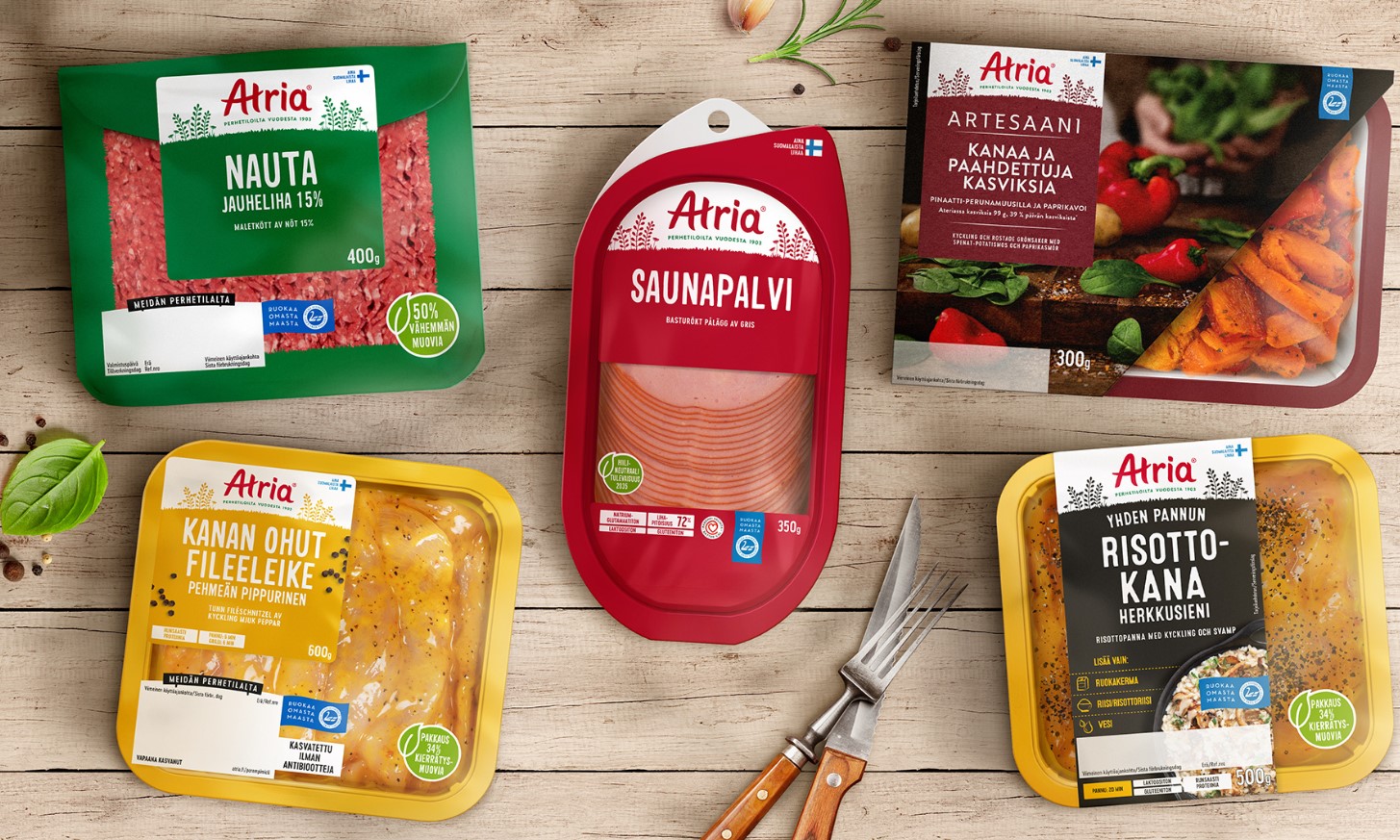 BrandMe designs Atria range of products