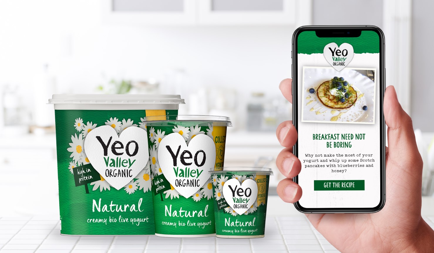 Yeo Valley links with SharpEnd for connected pack campaign