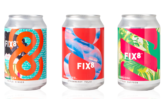 FIX8 launches kombucha in cans