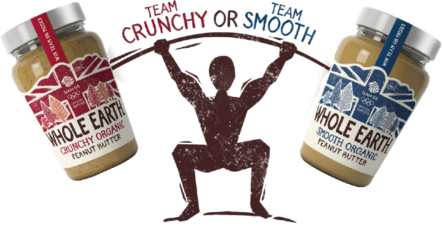 Whole Earth launches personalised peanut butter jars