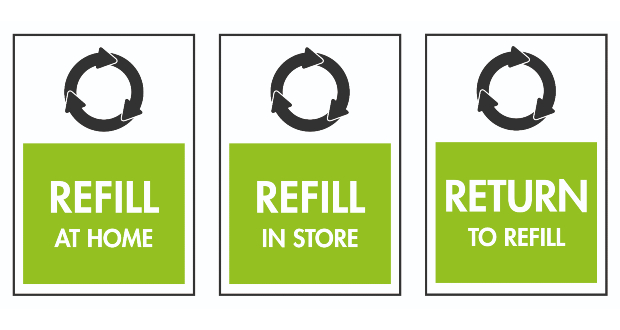 New OPRL refill labels support reusable pack increase