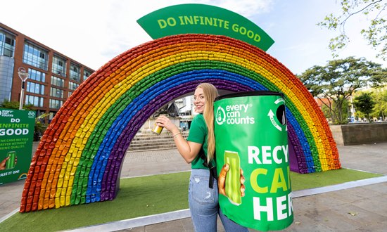 Every Can Counts highlights recycling at Manchester event