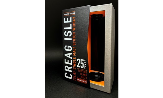 Pollard Boxes creates new pack for Creag Isle whisky