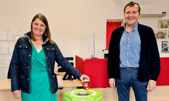 MP and Councillor visit Alupro HQ to discuss recycling