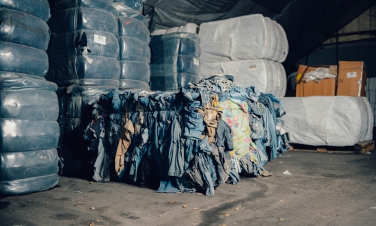 James Cropper transforms used jeans into paper for packaging