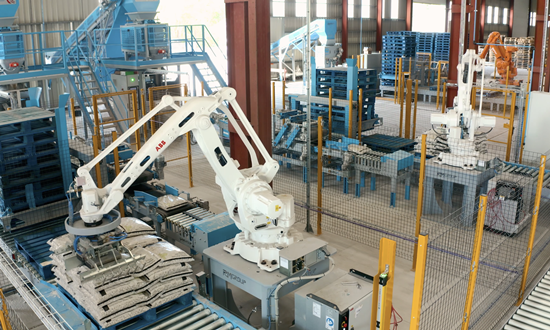 RMGroup supplies bag filling & palletising to aggregates supplier