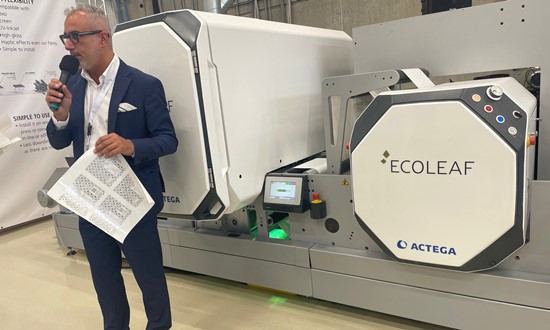 ACTEGA pushes labels sustainability agenda with liquid foil Ecoleaf ...