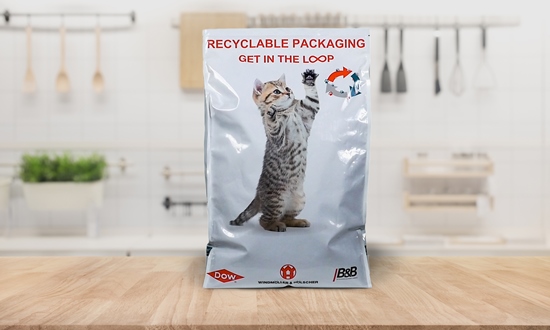 Dow Packaging collaborates to produce recyclable wide-format MDO-PE bag