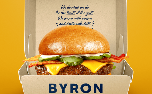 Taxi Studio revamps branding for Byron Burgers
