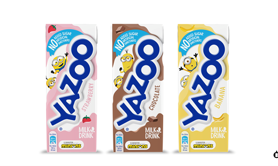 Yazoo Kids switches to cardboard carton packs