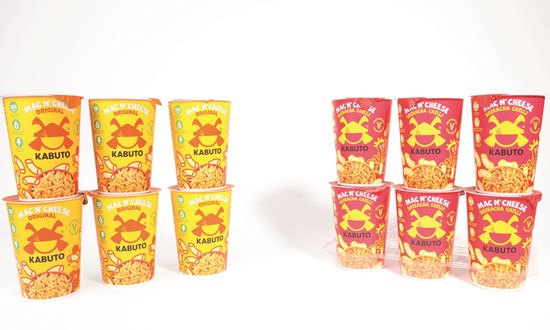Alexir co-packs Kabuto Mac & Cheese pasta