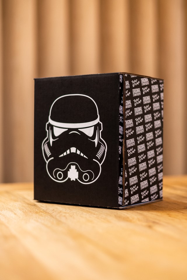 Colton Packaging creates Stormtrooper packs for Treat Kitchen