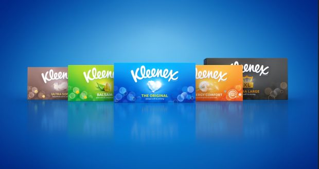 Echo revamps branding for all Kleenex products
