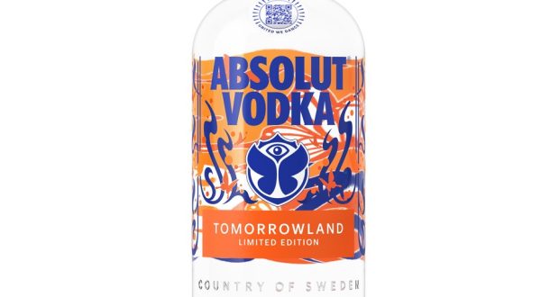 Absolut unveils limited edition bottle for Tomorrowland festival