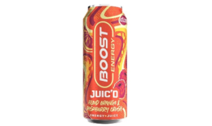 Boost launches blood orange & raspberry crush variant