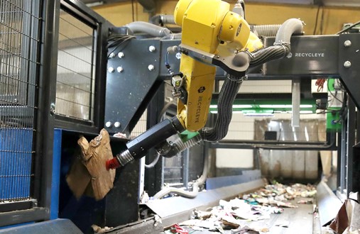 Fanuc helps Recycleye enter waste handling with AI robotic picking