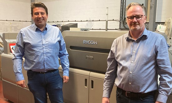 Quantum Print & Packaging invests in Ricoh digital press