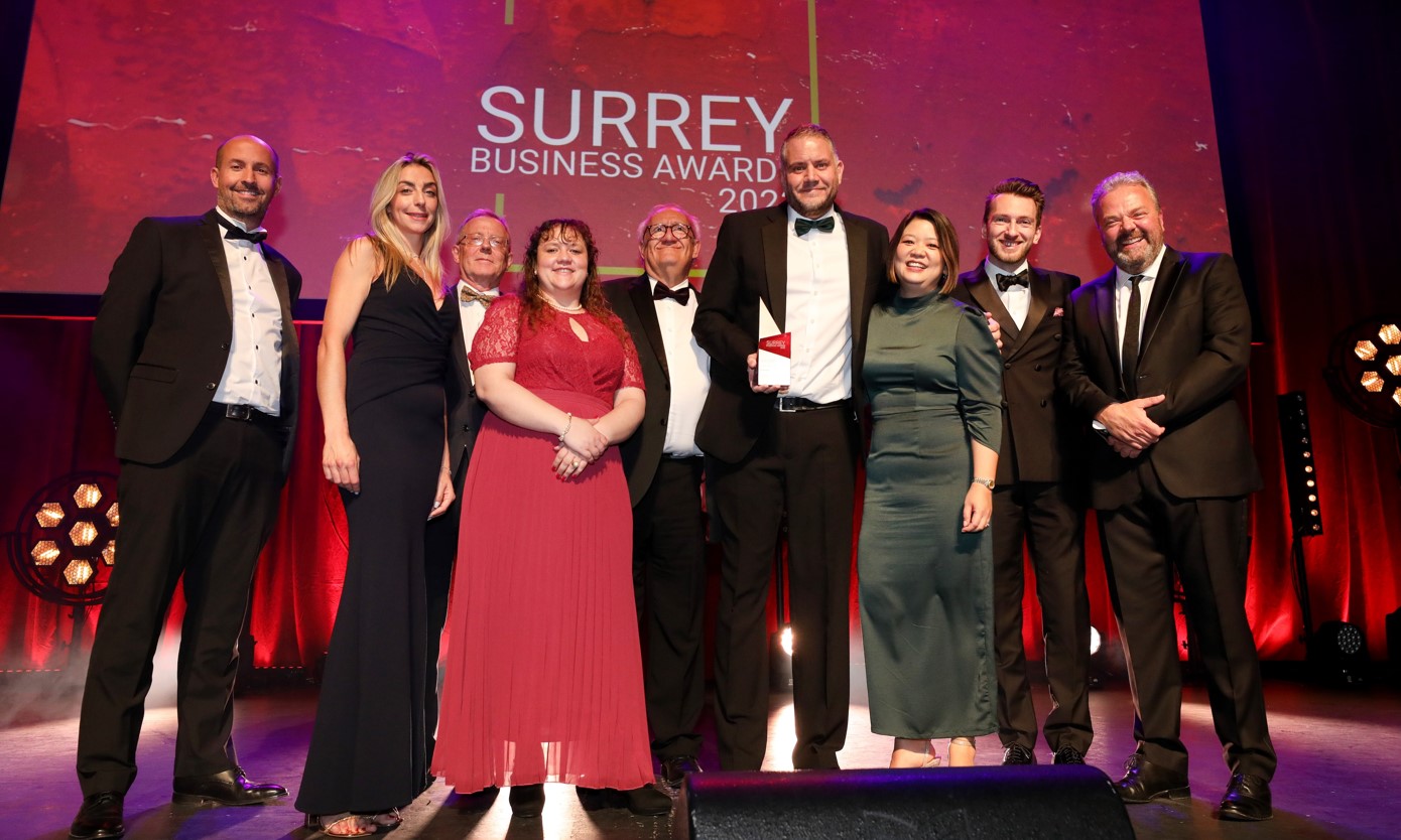 Croxsons wins big at Surrey Business Awards
