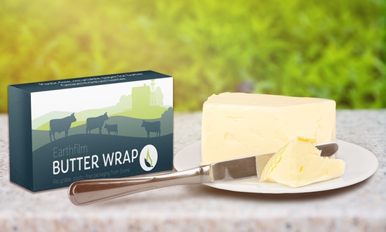 Sirane launches plastic-free & paper-recyclable butter wrap