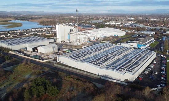Ardagh Glass Packaging launches rooftop solar energy plant in Scotland