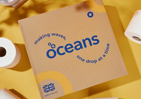 DS Smith works on plastic-free Oceans toilet tissue & kitchen towels