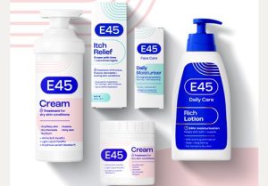 Elmwood revamps packaging design for E45 skincare brand