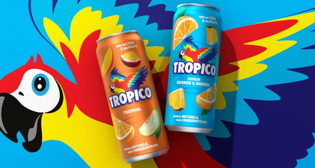 Coca-Cola's Tropico packaging redesigned by Coley Porter Bell