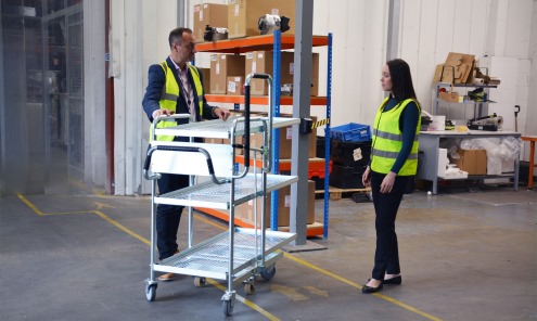 Southgate designs bespoke trolley to boost retailer productivity