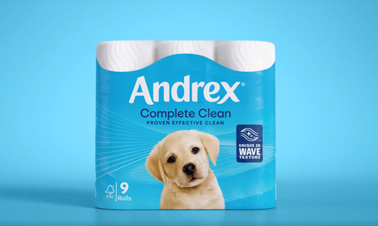 Andrex appoints Pearlfisher as design partner & unveils packaging redesign