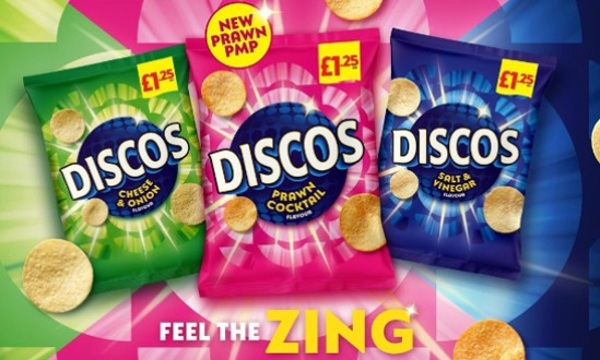 KP Snacks revamps designs for Discos packaging
