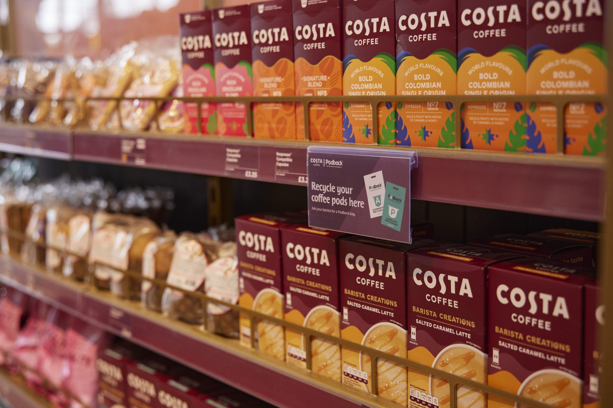 Costa Coffee to trial in-store coffee pod recycling with Podback