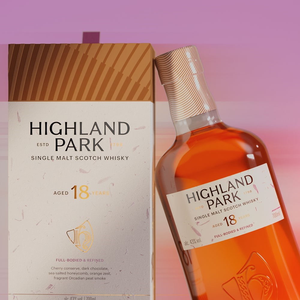 Highland Park unveils bold new packaging design