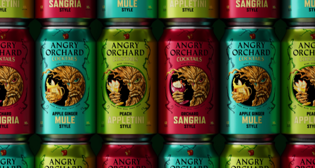 Vault49 reveals illustrative design for Angry Orchard’s new RTD cocktails