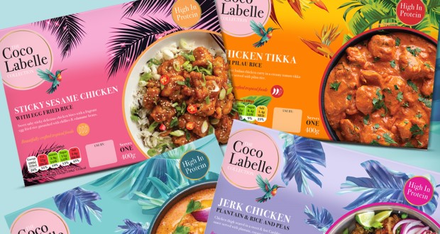 Who Dares Design helps Coco Labelle launch its world cuisine ready meals