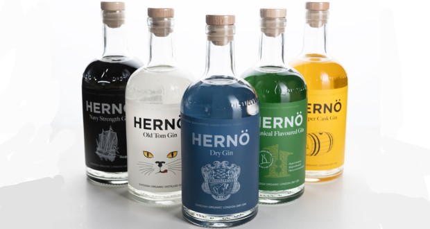 Ardagh Glass Packaging produces new lightweight bottles for Hernö Gin