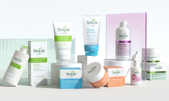 Sunhouse refreshes packaging for Simple skincare