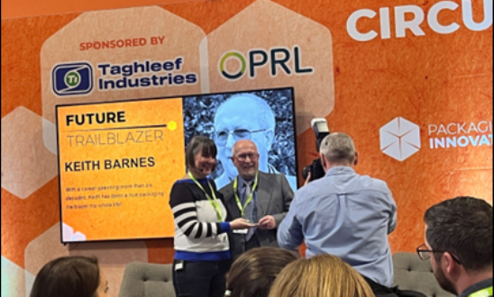 Packaging Innovations 2025 | Keith Barnes wins Lifetime Achievement Award