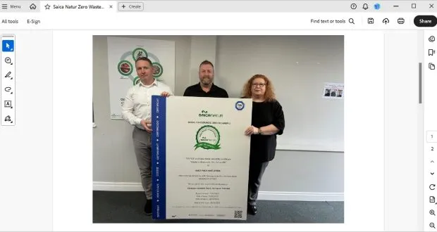 Saica Group’s Hartlepool facility achieves Saica Zero to Landfill ...