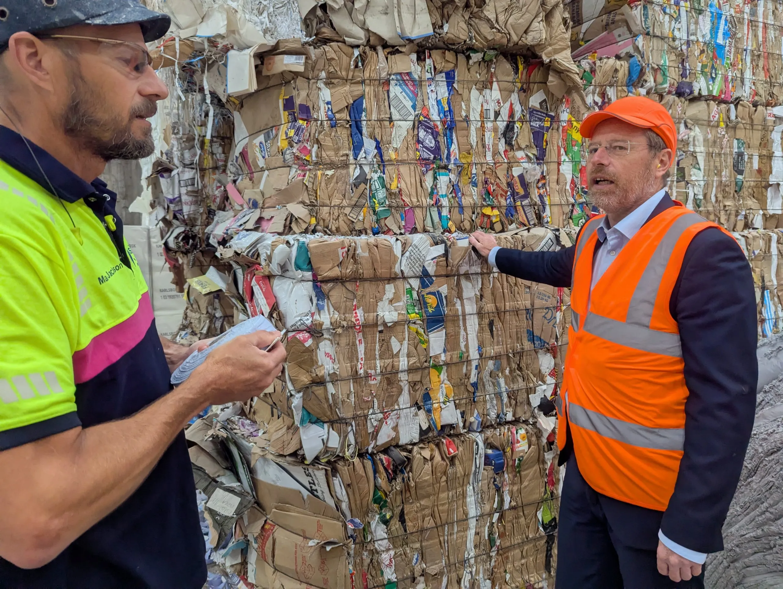 Rossendale and Darwen MP praises Stubbins mill for environmental leadership