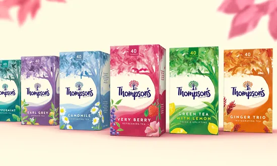 BrandMe revamps Thompson’s Fruit and Herbal Teas packaging