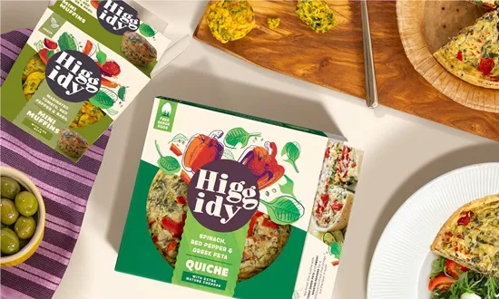 Bloom refreshes Higgidy packaging designs