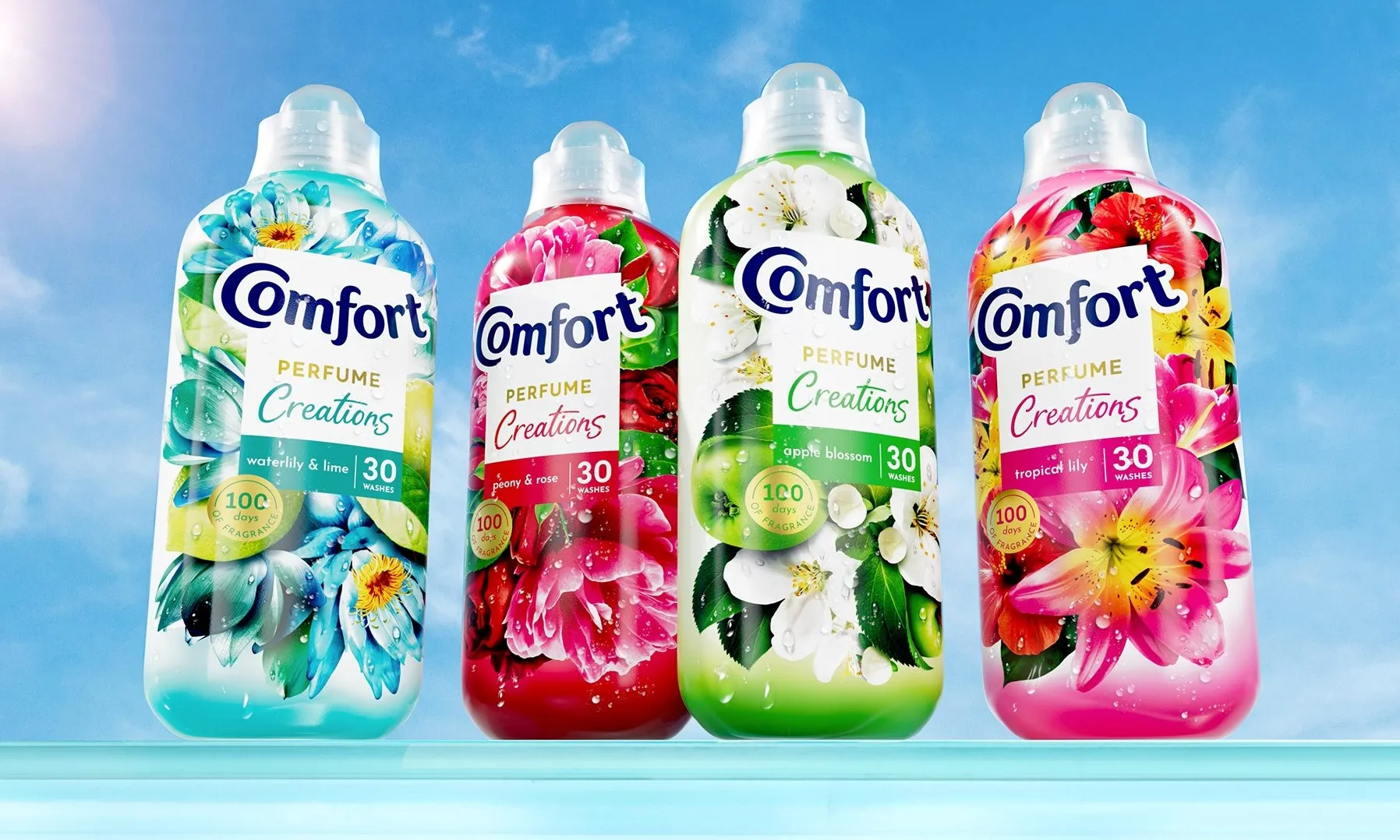 JDO redesigns Unilever's Comfort packs