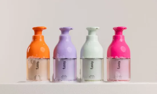 Fussy launches refillable natural body wash