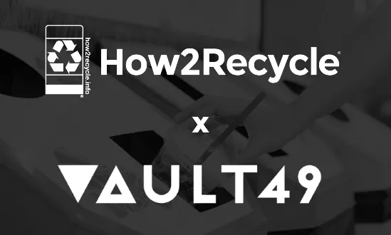 How2Recycle partners with Vault49