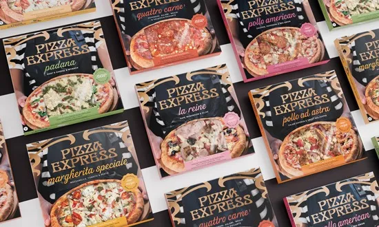 Brandon works on PizzaExpress Specials supermarket range packaging designs