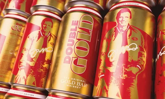 Thirst creates retro designs for Gold Bar Whiskey RTD cocktail