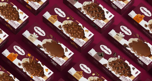 Landor designs new Häagen-Dazs new ice cream stick packs