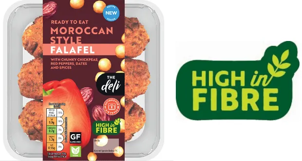 Aldi launches new high-in-fibre on-pack logo